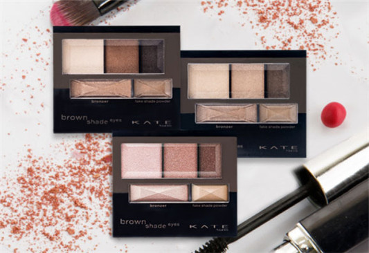 KATE新骨干重塑眼影试色「br1/br2/br3/br4/br5/br6画法」价格 - 眼部妆容_3479