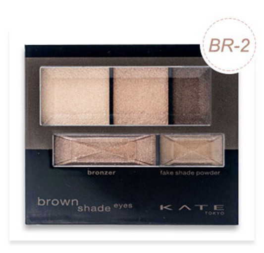KATE新骨干重塑眼影试色「br1/br2/br3/br4/br5/br6画法」价格 - 眼部妆容_3479